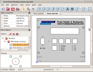 Front Panel Designer